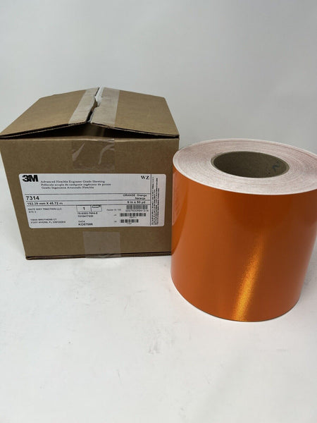 6" Inch 3M 7314 Advanced Flexible Engineer Grade Reflective Sheeting ...