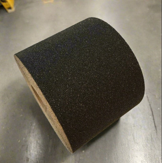 12" X 60' Roll Heavy Duty 36 Grit Abrasive Anti Slip Tape Black 89214 ...
